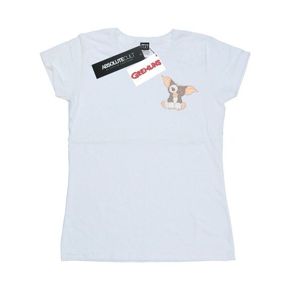 Gremlins | Tops | Gremlins Womensladies Gizmo Chest Cotton Tshirt White ...